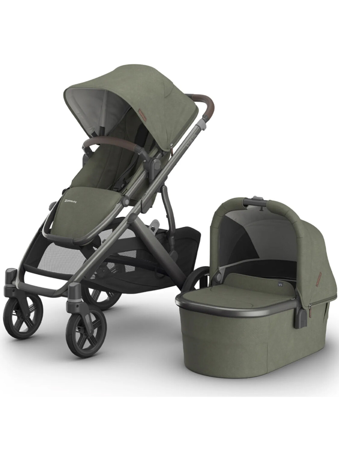 Коляска 2 в 1 UPPAbaby VISTA V3 Evelyn 0303-VIS-EU-EVE