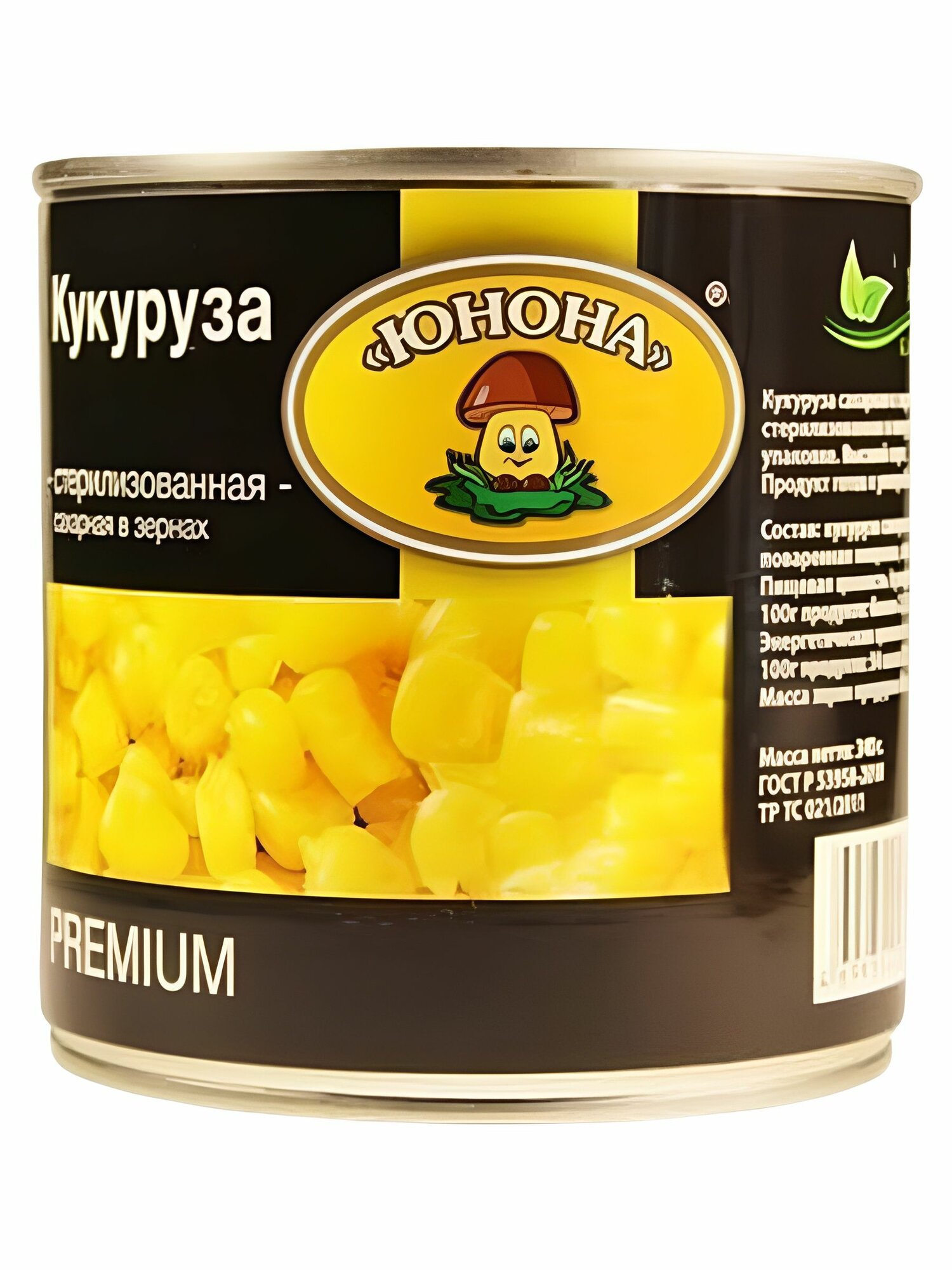 Кукуруза Юнона сахарная Юнона Инвест ж/б, 420 г