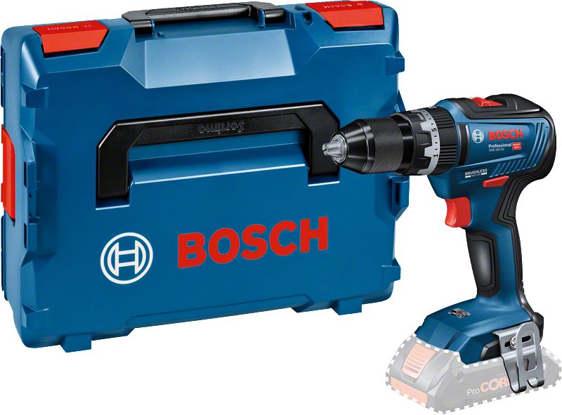 Дрель-шуруповёрт ударная аккумуляторная Bosch GSB 18V-55 Professional, 18,0 В