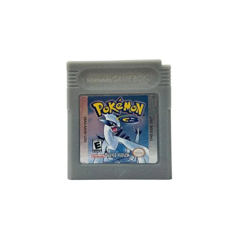 Классическая серия видеоигр Pokemon Game Boy серии GBC Pokemon Silver на английском языке
