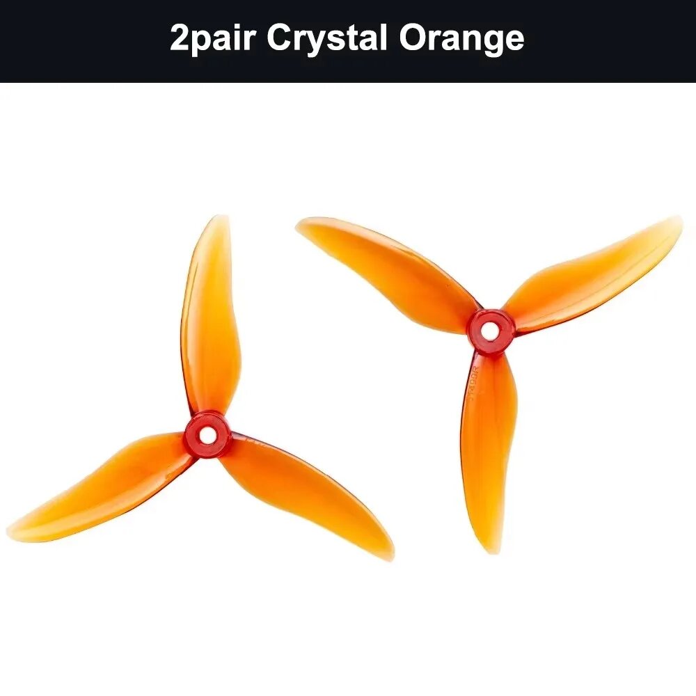 Gemfan Hurricane 51499 пропеллеры 5 дюймов Оранжевый, 2pairs orange