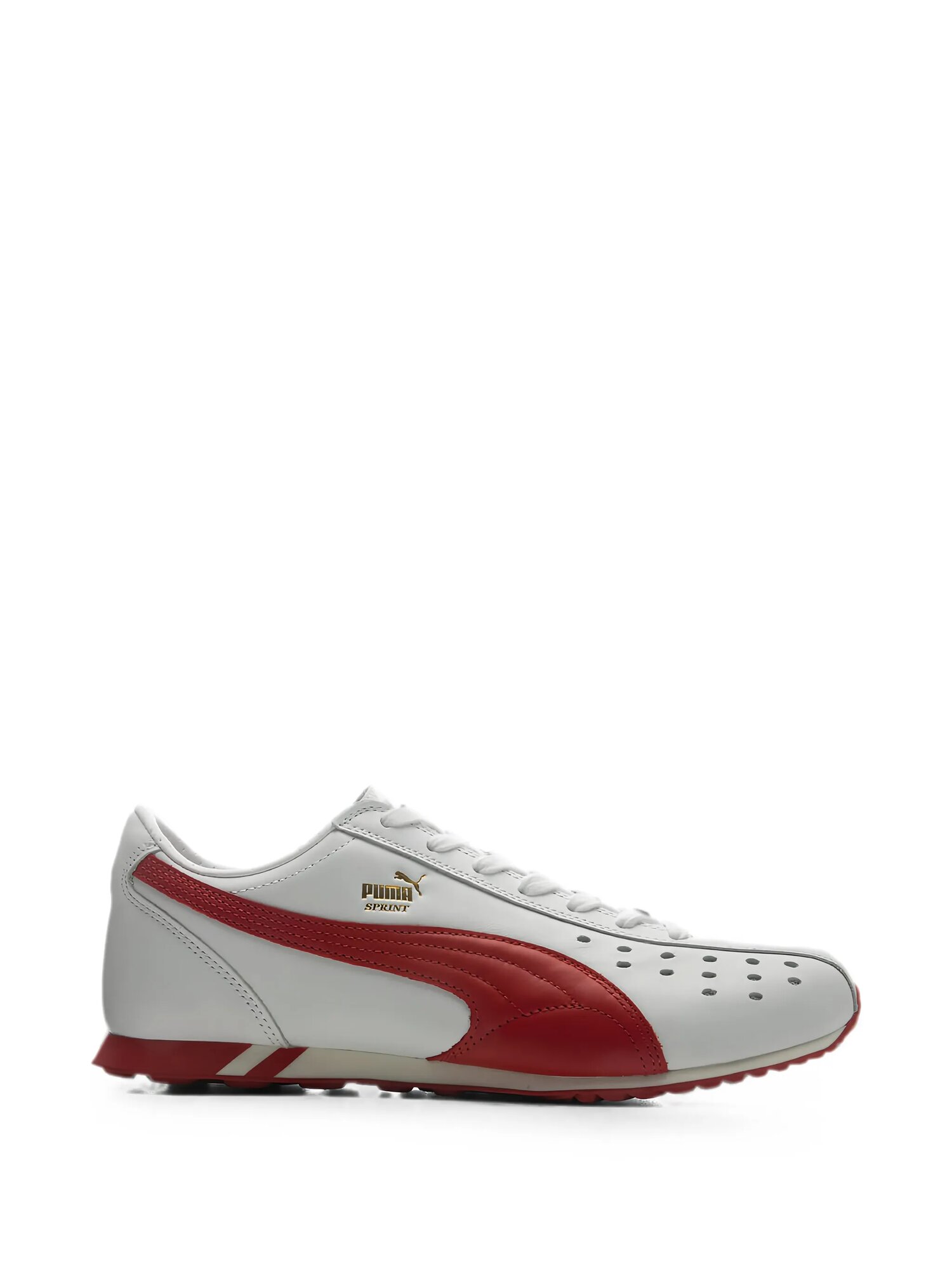 Кроссовки PUMA Sprint perforated sneakers, размер 9.5 US, белый