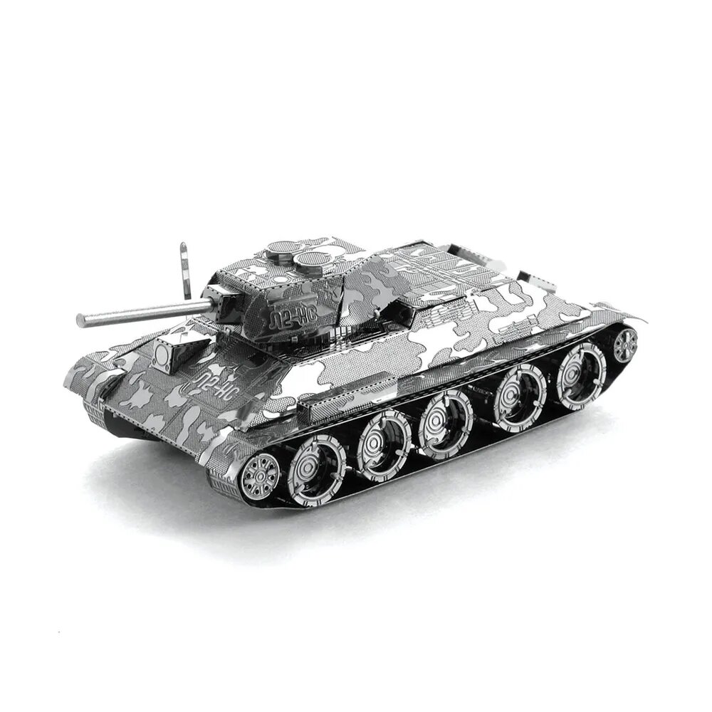 Танки Т - 34 / подарок мужчине на день рождения 3D металлические головоломки DIY Взрослые игрушки