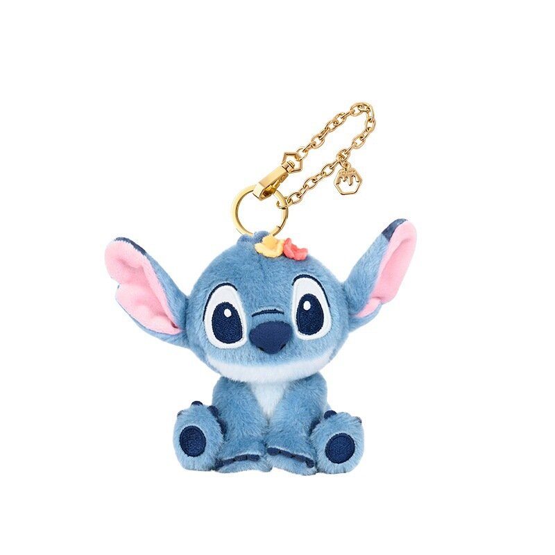 Настоящая плюшевая кукла Stitch, подвеска, серия праздников, плюшевая игрушка, брелок для сумки, милый подарок, оптовая продажа