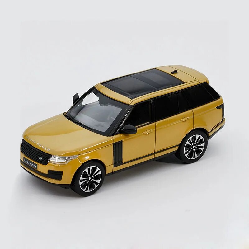 WELLY Модель автомобиля Range Rover 1:64 Черный, black — фото 1