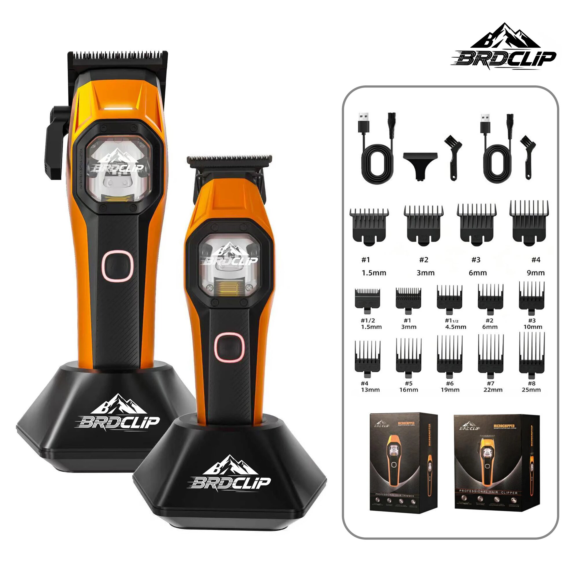 Машинка для стрижки волос BRDCLIP BRD-2602-2601