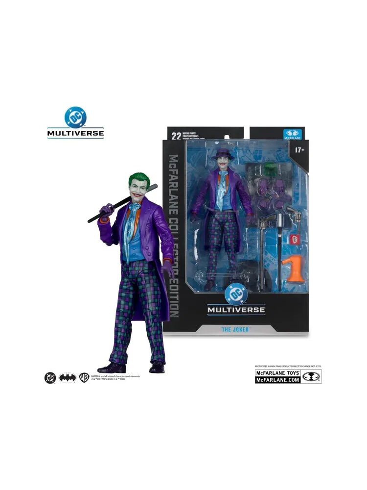 Фигурка McFARLANE TOYS Серия DC, коллекционный клоун, 7-дюймовая игрушка ручной работы