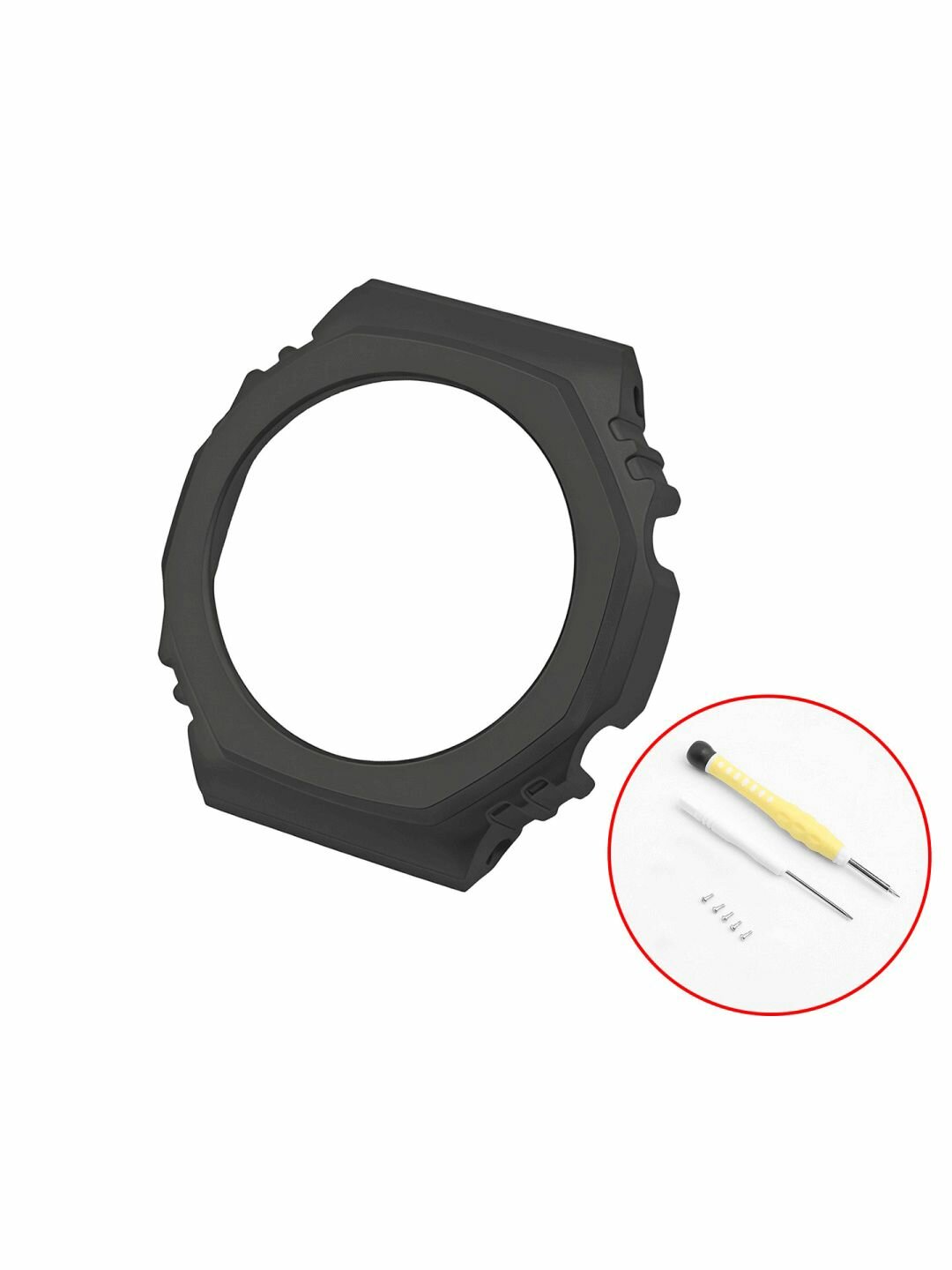 Подходит для аксессуаров Casio GA2100 GA2110 GA-B2100 с модифицированным корпусом из титанового сплава и ремешком