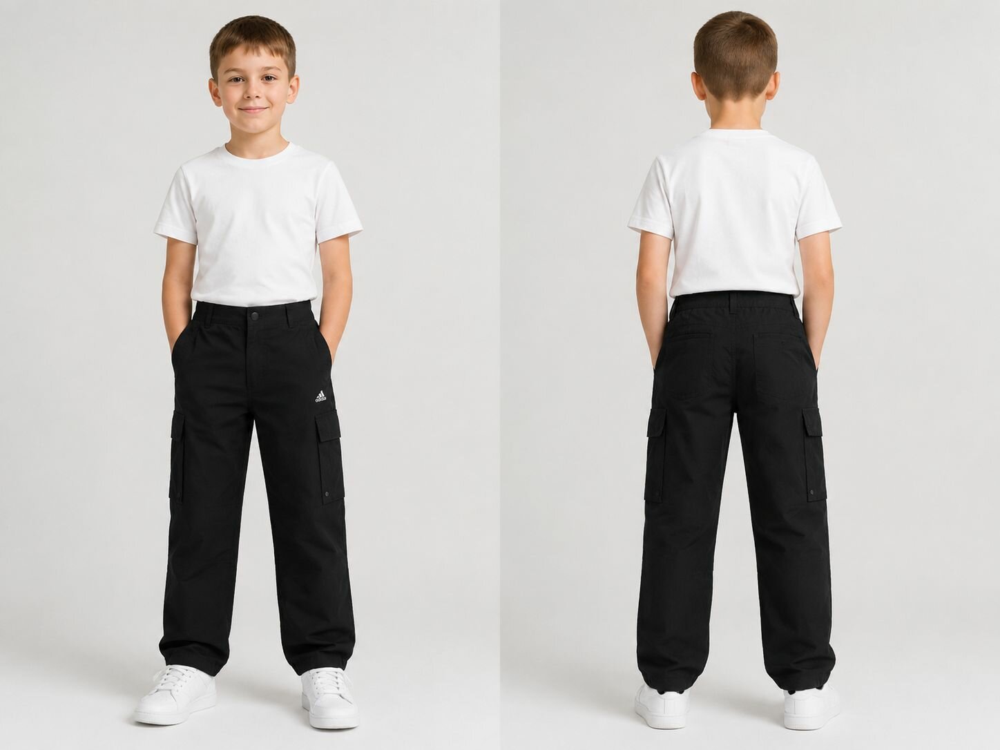 Брюки adidas, размер INT140, black