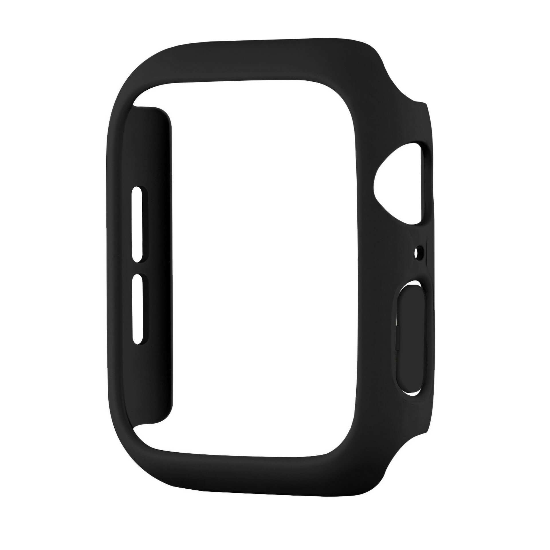 Черный полупокрытий защитный чехол для Apple Watch S10/S11 46мм