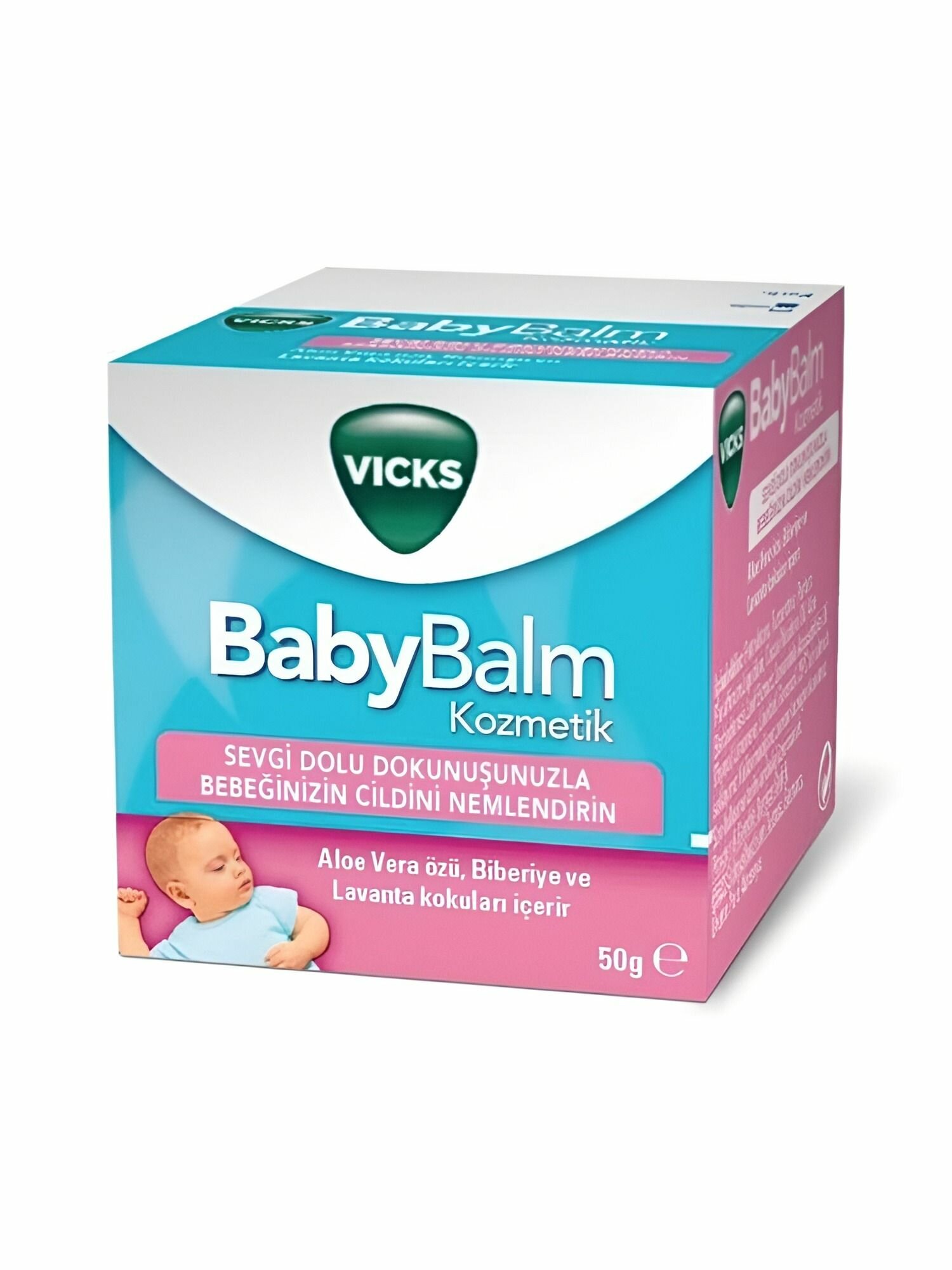 Vicks Baby Balm 50 г, Мазь для младенцев, Викс Детский бальзам