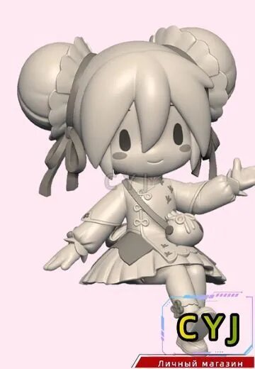 SEGA Аниме фигура/MIKU Fuwa Petit PM Chokonose Figure Chinatown Vol.2/CYJ