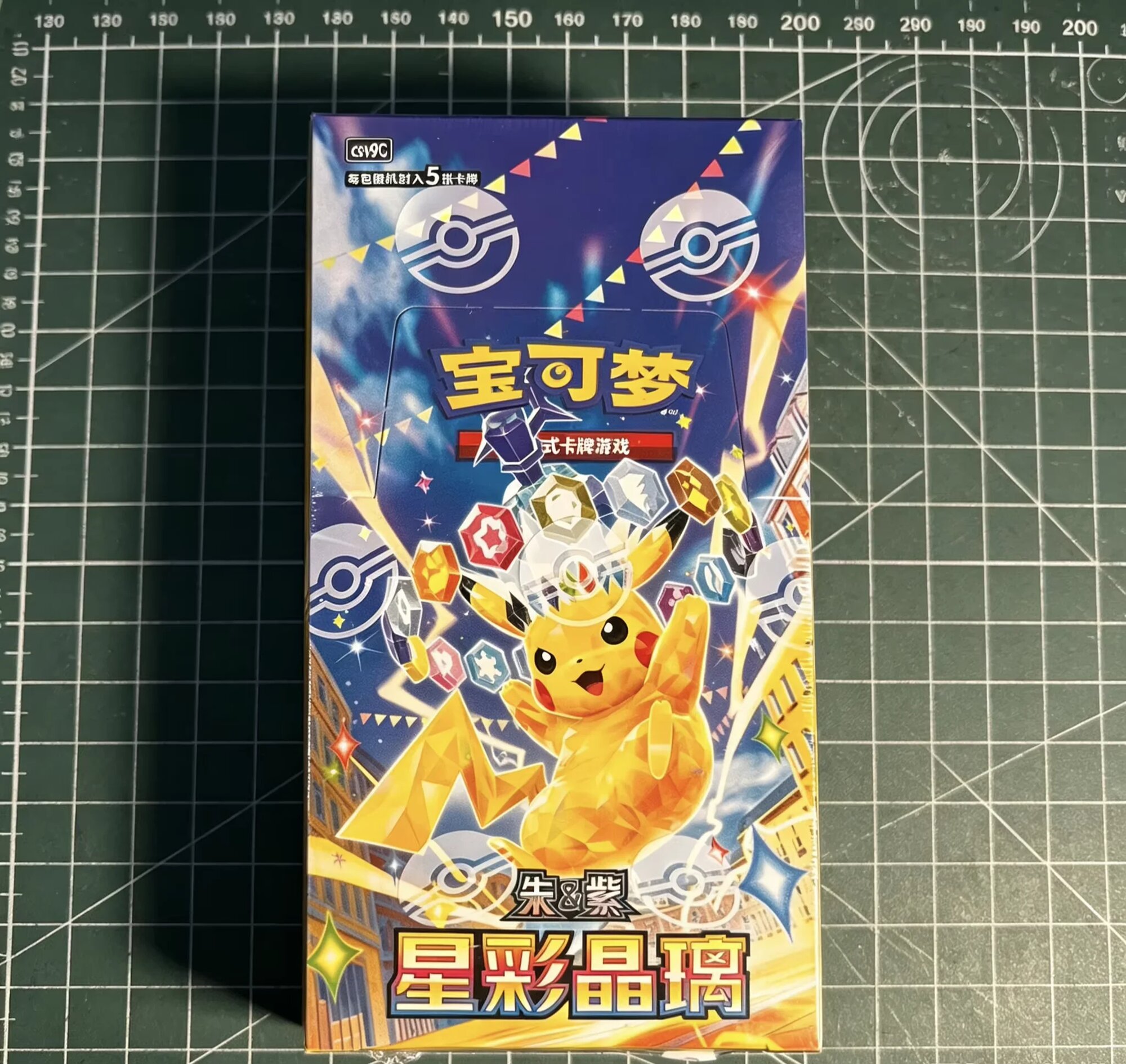 Набор карт Pokemon 17.0 PTCG с дополнением Star Crystal 17.0 Thin 1 box