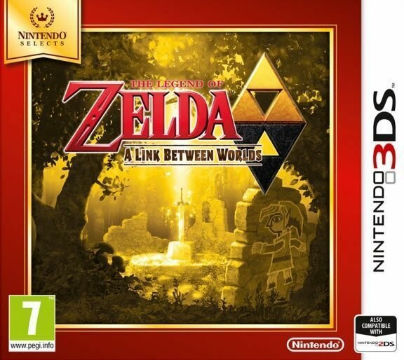 Игра The Legend of Zelda A Link Between Worlds 3DS Картридж на Nintendo 3DS