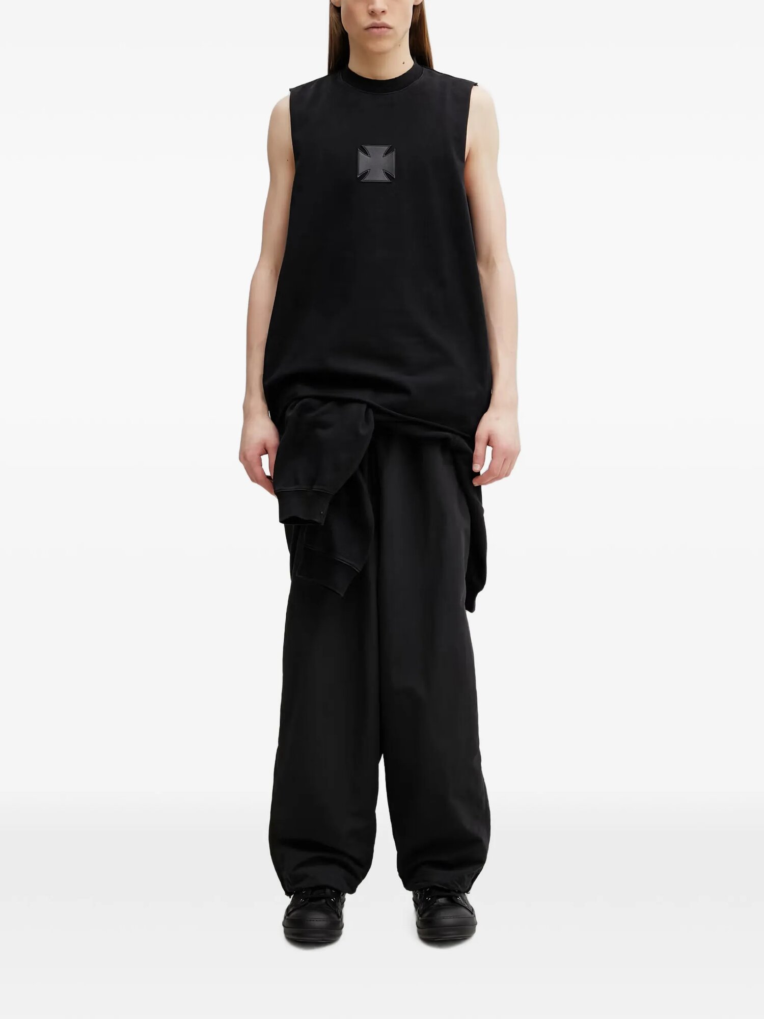 Топ Vetements Cross-patch tank, размер 52 — фото 1