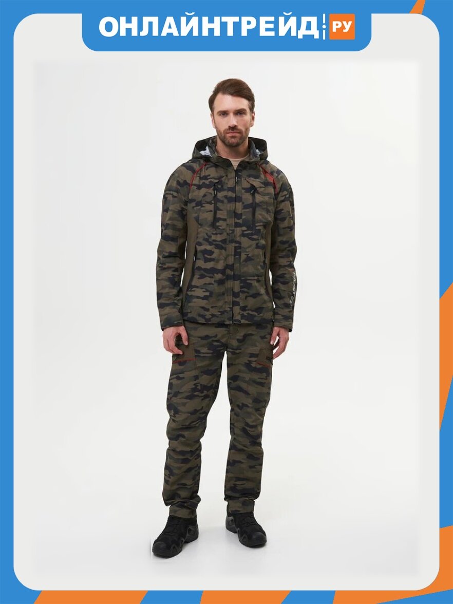Костюм летний Huntsman Матрица ткань Nylon Cotton Рип-Стоп цвет КМФ (Djin), 52-54/182-188