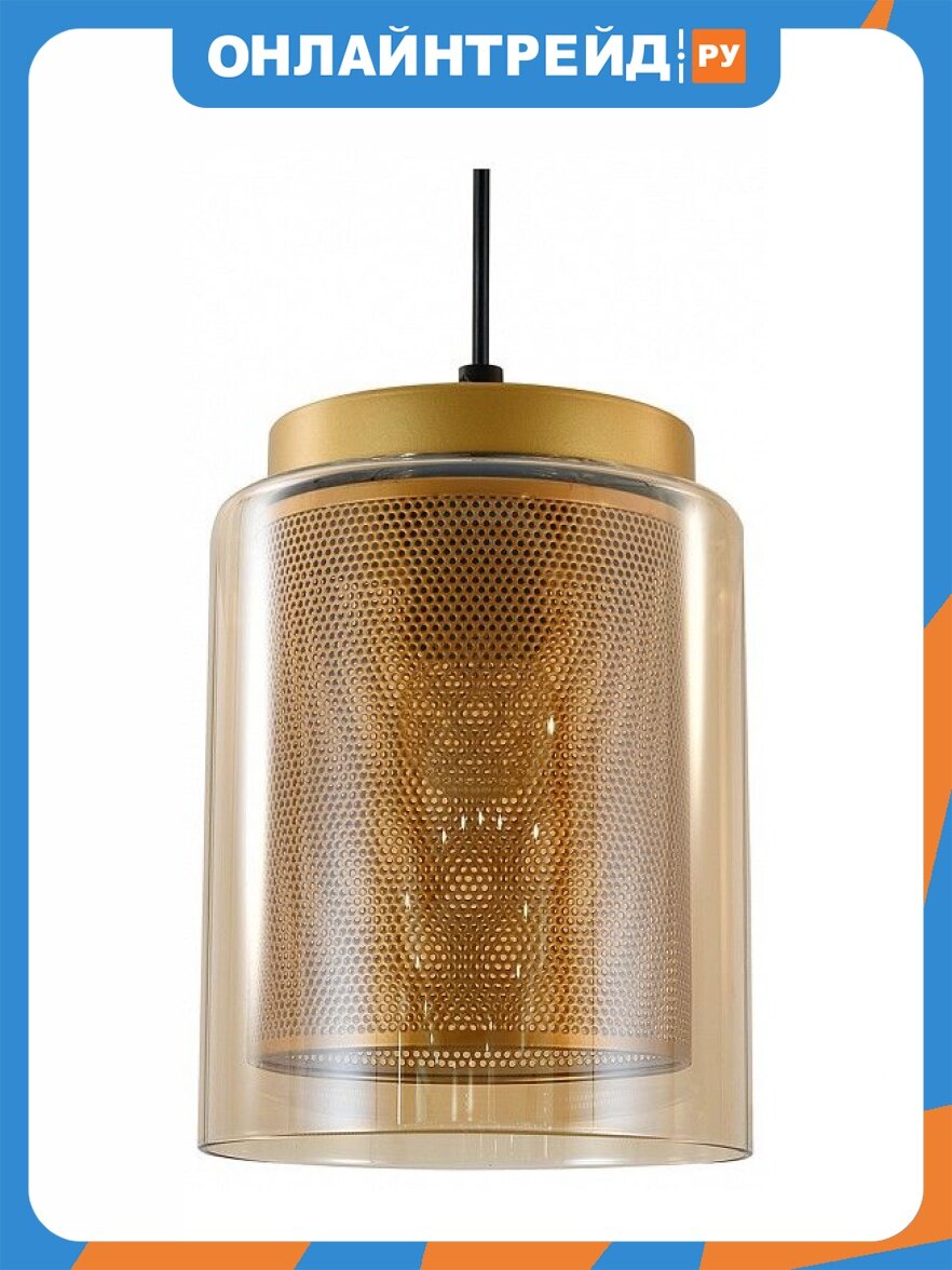 Подвесной светильник Indigo Interior Lighting Indigo Alleanza 10023/1P Gold