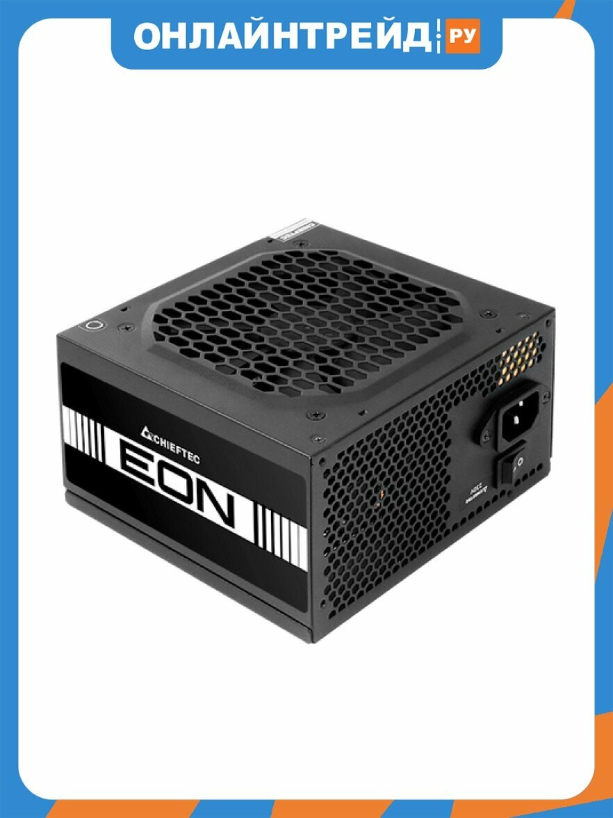 Блок питания Chieftec Eon, 600W, 80+ Standart (ZPU-600S) Retail