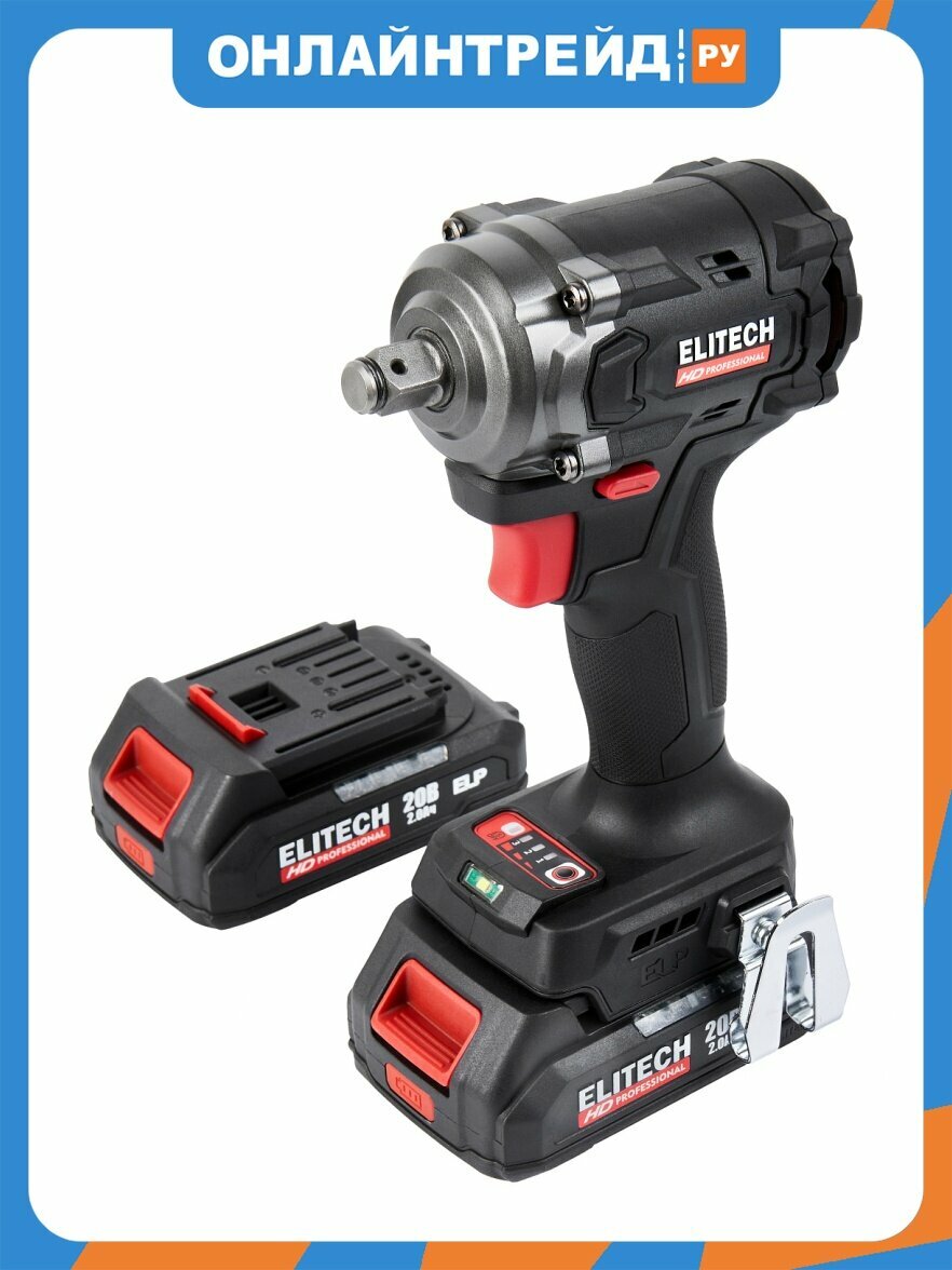 Гайковерт Elitech HD Professional ELITECH аккумуляторный CW 2004SL (E2201.056.01)