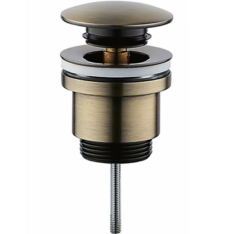 Донный клапан Frap F62-4 click-clack Бронза