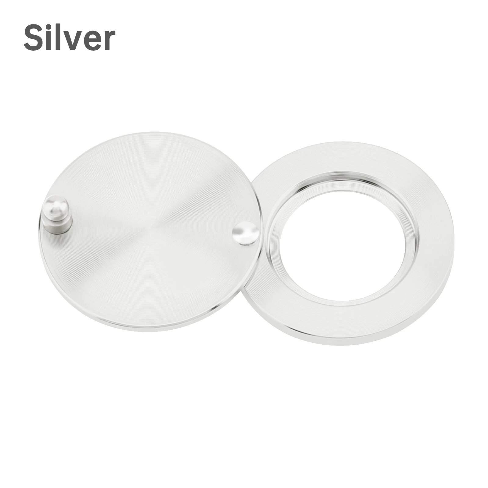 Крышка для дверного глазка Silver