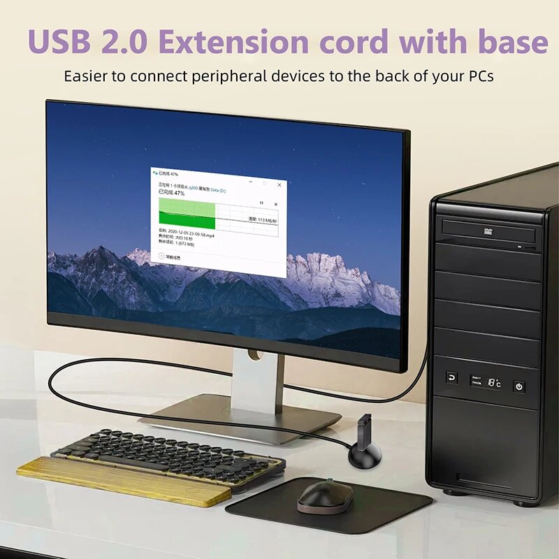HDmatters USB 2.0 удлинитель для ПК — фото 1