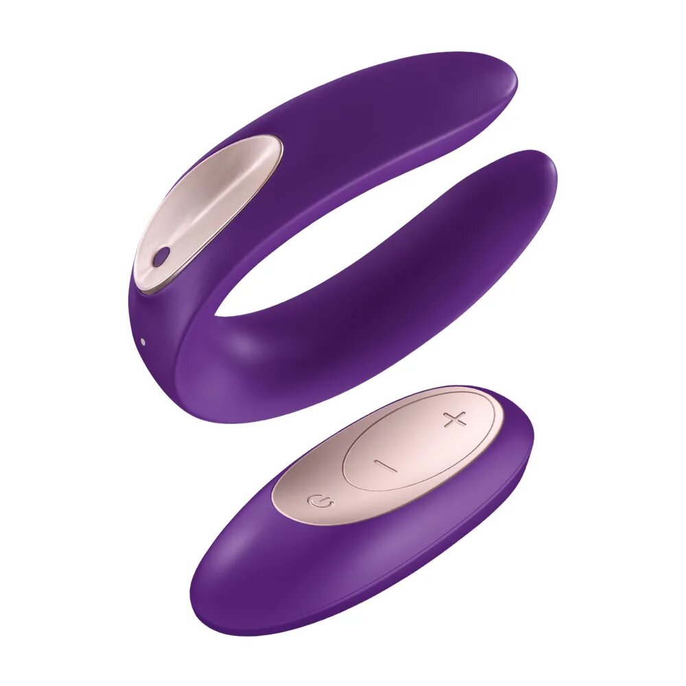 Вибратор для пар Satisfyer Double Plus Remote Сатисфаер