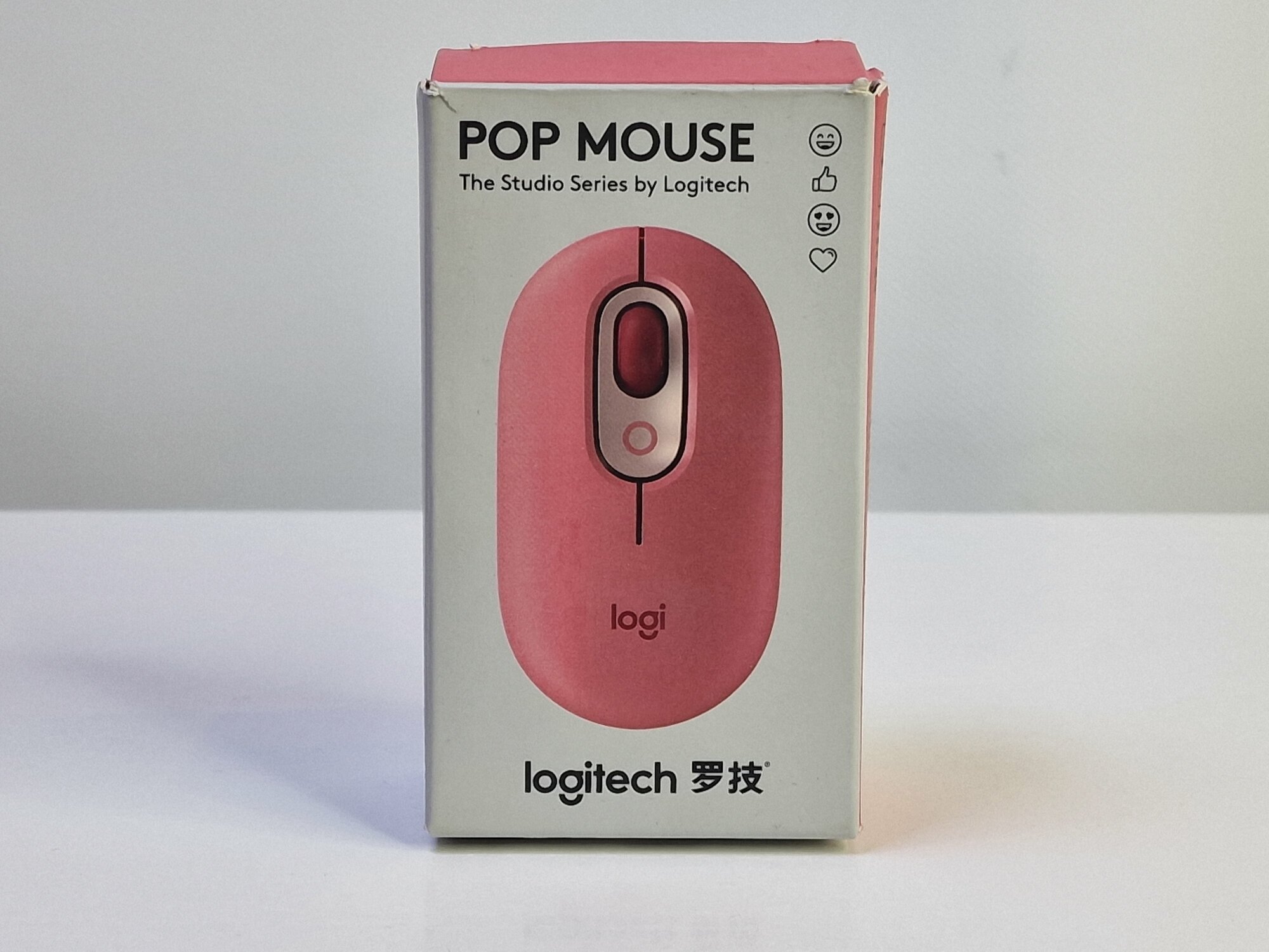 Logitech мышь беспроводная POP, Версия CN, Доступно для MAC и Windows, розовый, Bluetooth