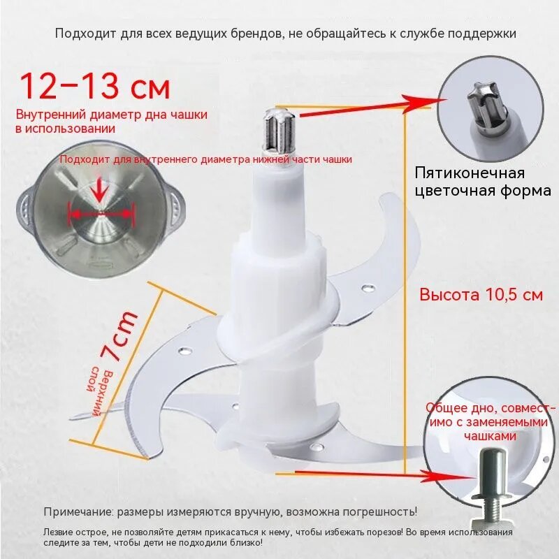 Точилка для ножей, ножниц "Кухонные принадлежности", 1 предм, 10,5 см