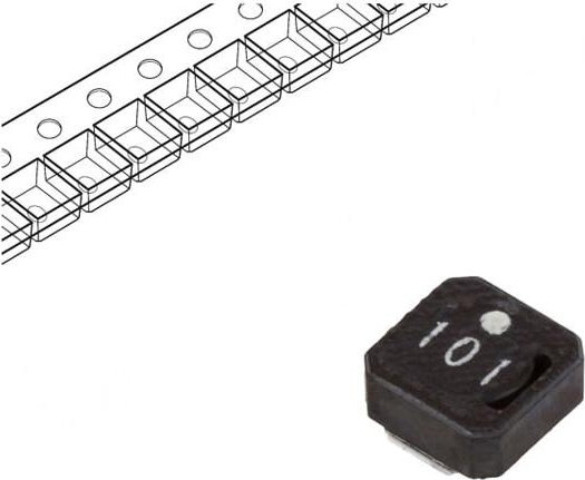 TDK VLCF4020T-101MR26 Дроссель: ферритовый; SMD; 100мкГн; 0,45А; 1,4Ом; 20%; Серия: VLCF, 1шт