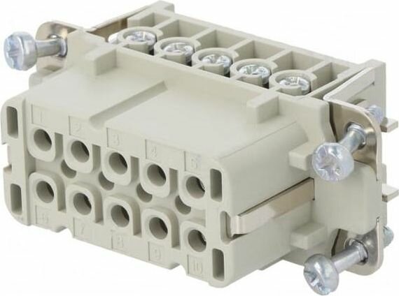 Разъем LAPP KABEL 10441000 прямоугольный "мама" EPIC H-A PIN 10 10+PE 16А 250В 1 шт
