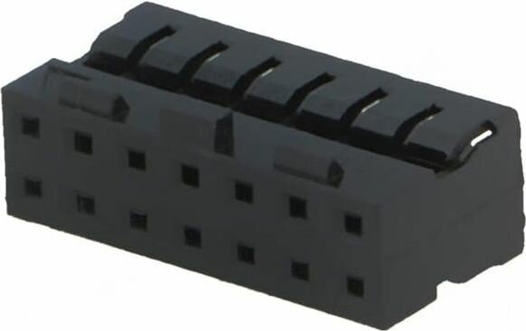 MOLEX 511101451 Вилка, провод-провод/плата, "мама", Milli-Grid, 2мм, PIN: 14, 1шт