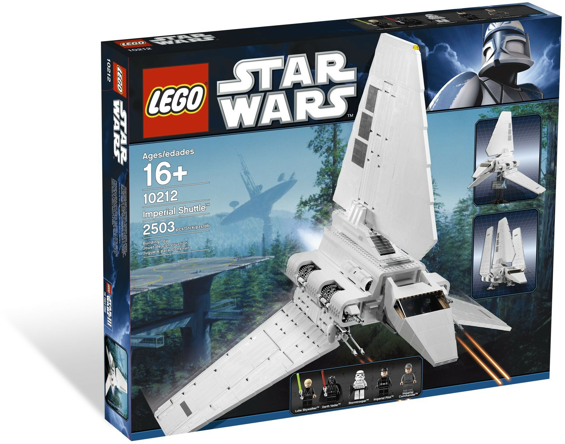 Конструктор LEGO Star Wars UCS 10212 Имперский шаттл, 2503 детали, 16+