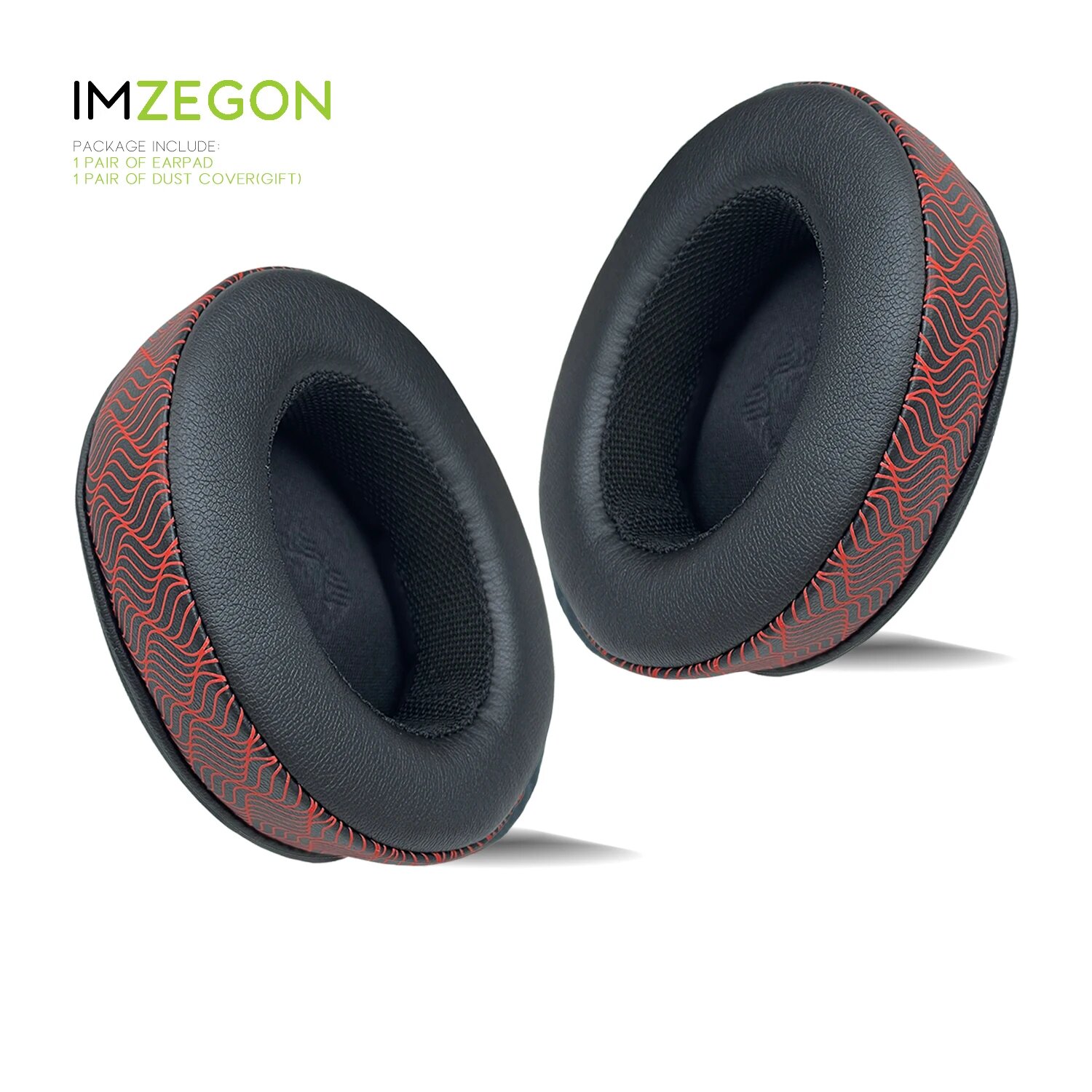 IMZEGON Амбушюры для Steelseries Arctis Nova 1,3,7 Nova Pro TypeA Leather