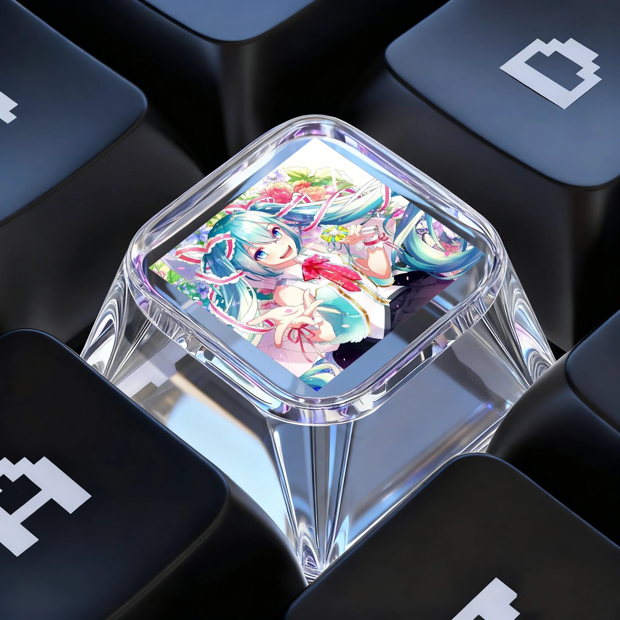 Колпачки для клавиш Bandai аниме Хацунэ Мику 02