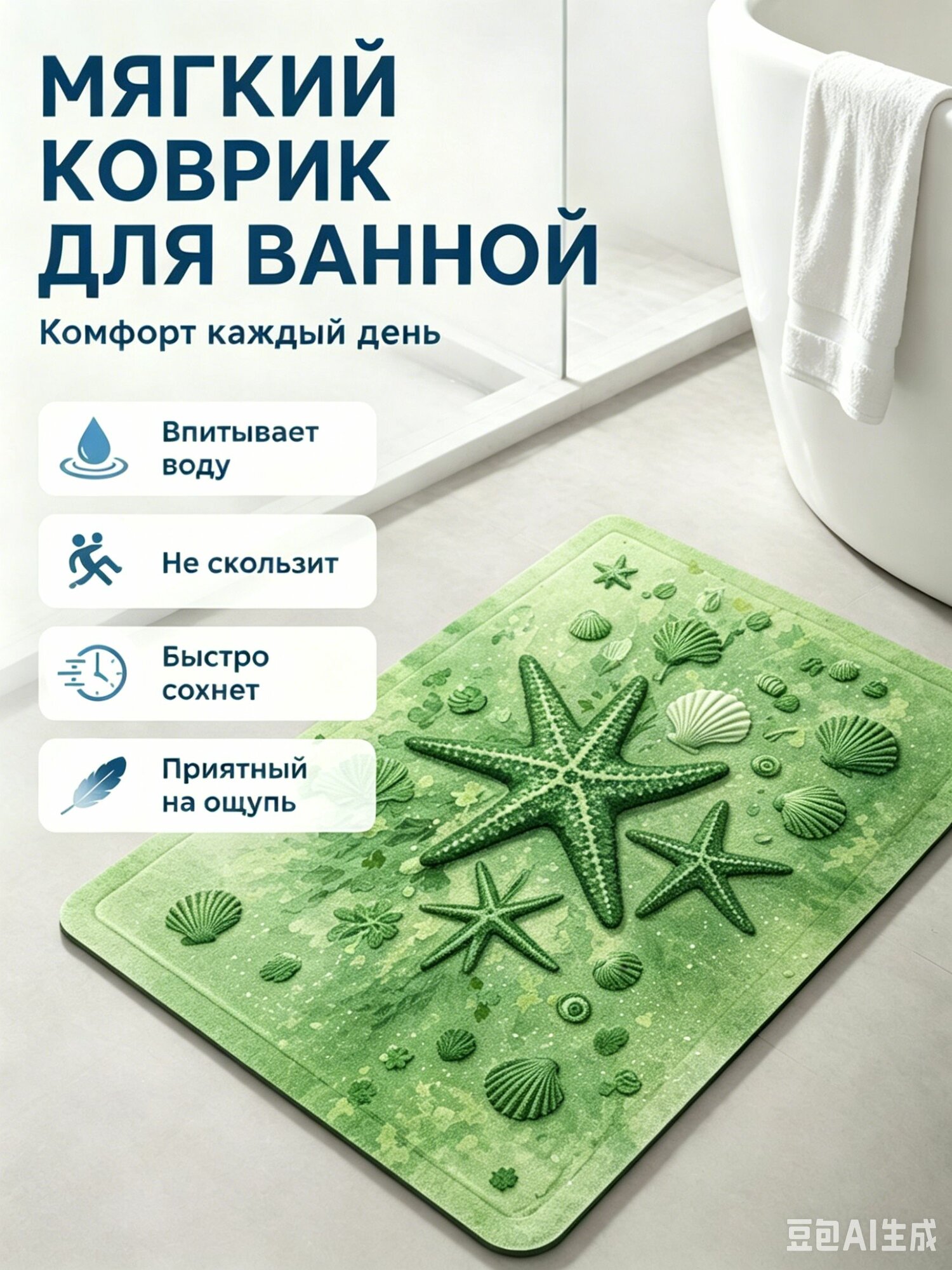 Ковер 30x40 см