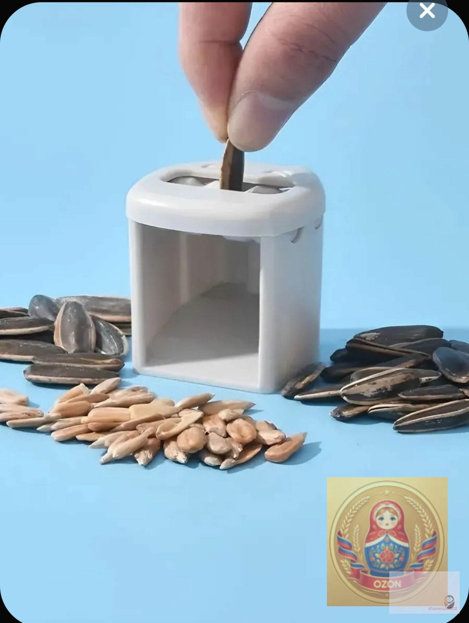 Ручная машинка для очищения семечек