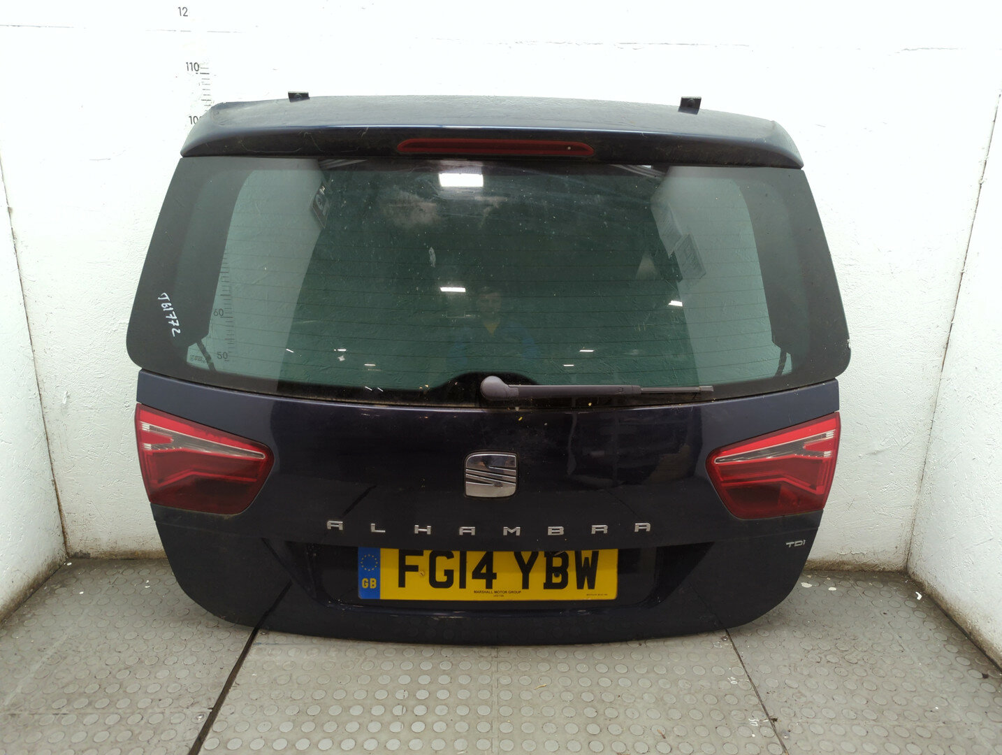 Крышка (дверь) багажника Seat Alhambra 2 Б/У