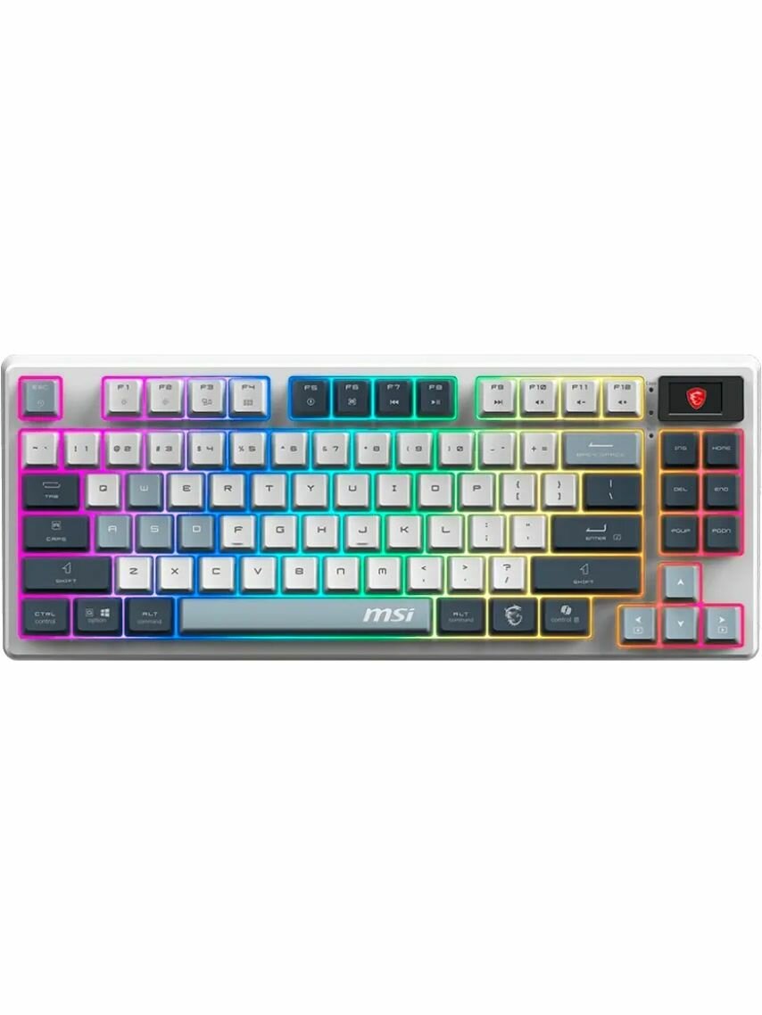 Игровая клавиатура MSI FORGE GK600 FORGE GK600 TKL W SKY RU