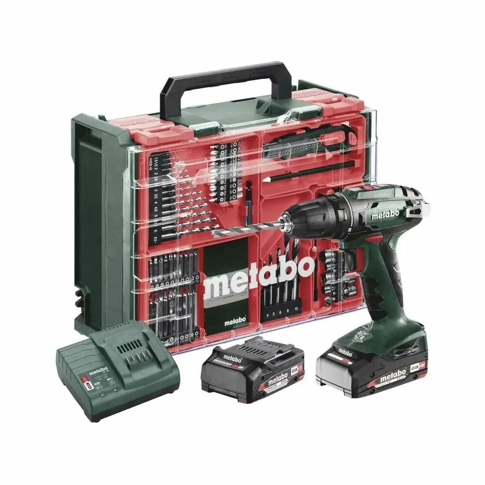 Дрель ударная Metabo BS 18 Set 602207710