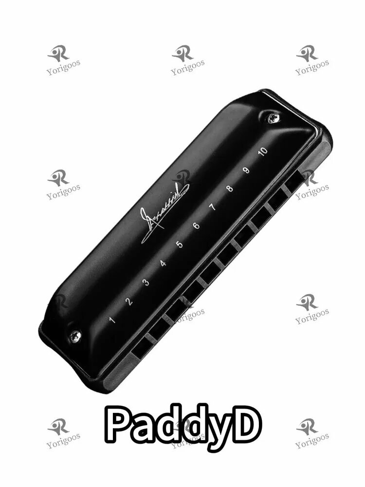 JDR Assassin 10-дырочная блюзовая губная гармоника в тональности до мажор