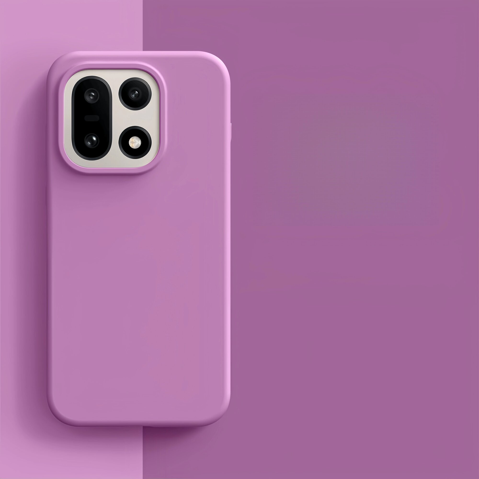 Жидкий силиконовый чехол Morandi Colors для OnePlus 1+ 15 15R 13 ОнПлус 15Р, Фиолетовый, Dark Purple