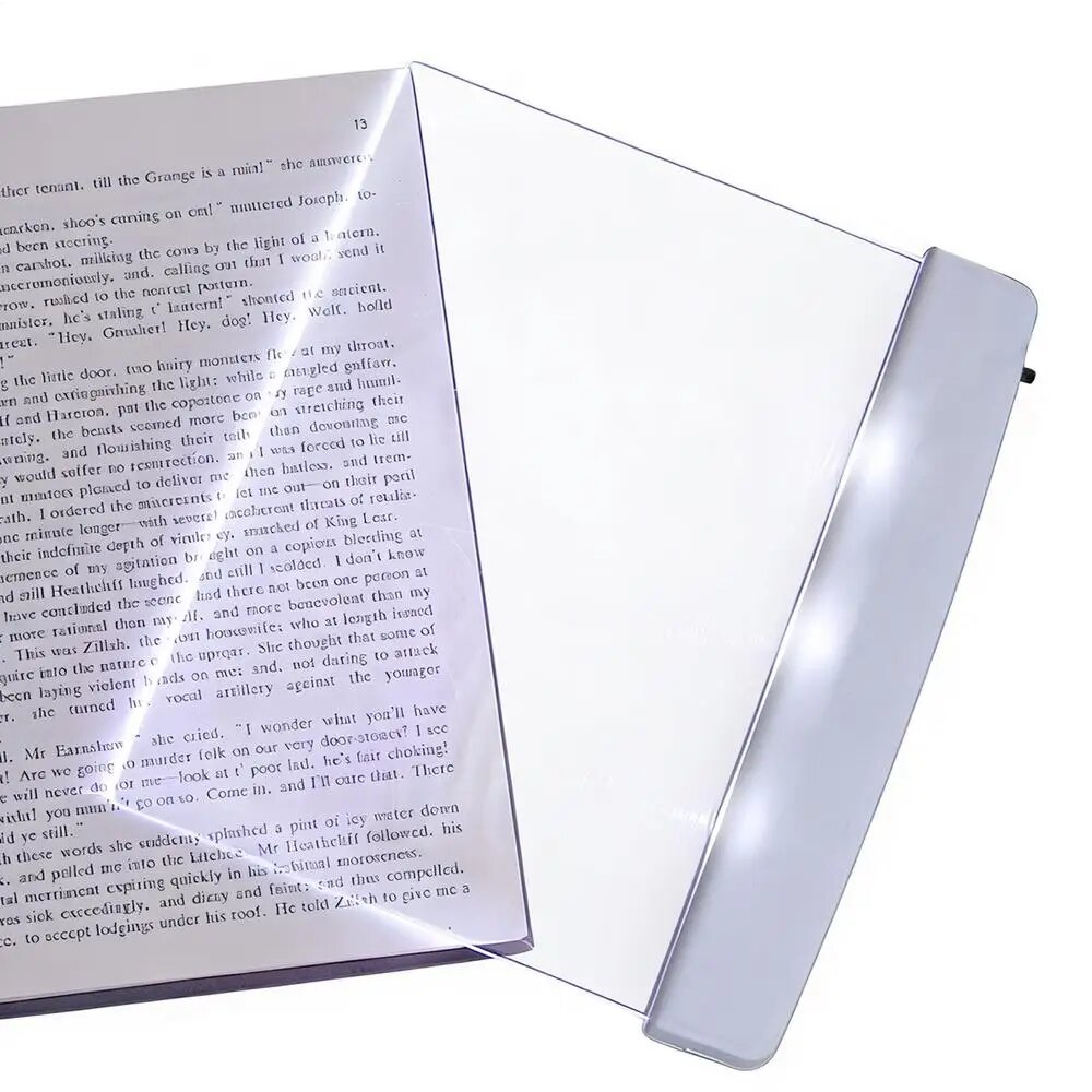 Книжная лампа Flat Book Light, белый свет