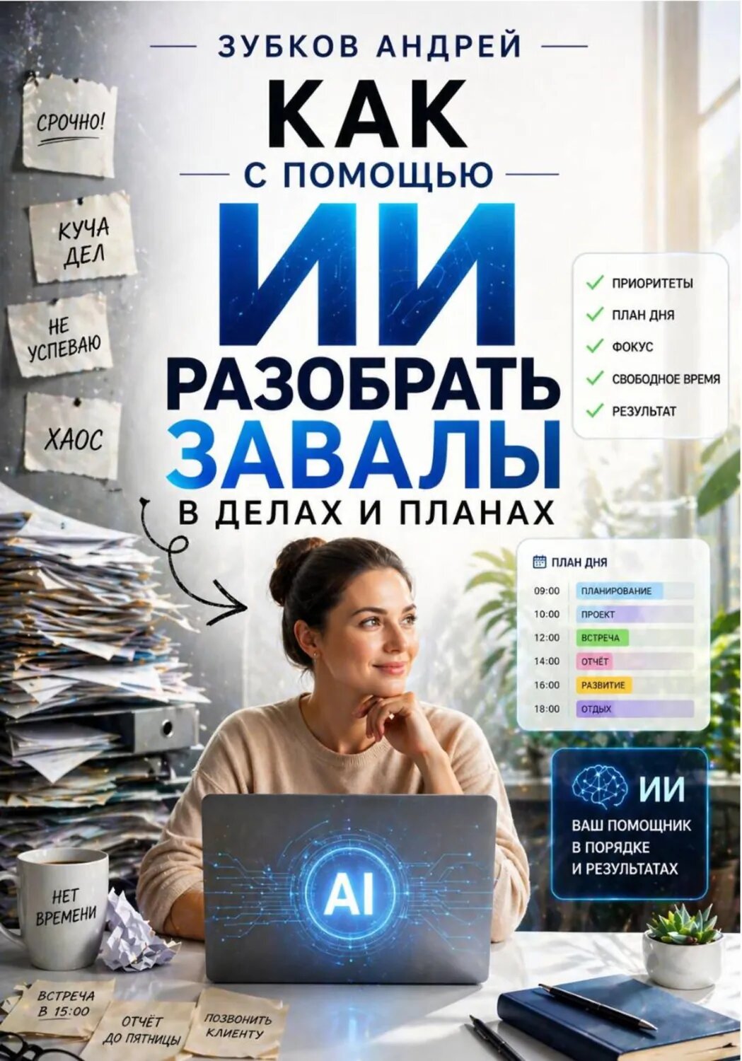 Как с помощью ИИ разобрать завалы в делах и планах [Цифровая книга]