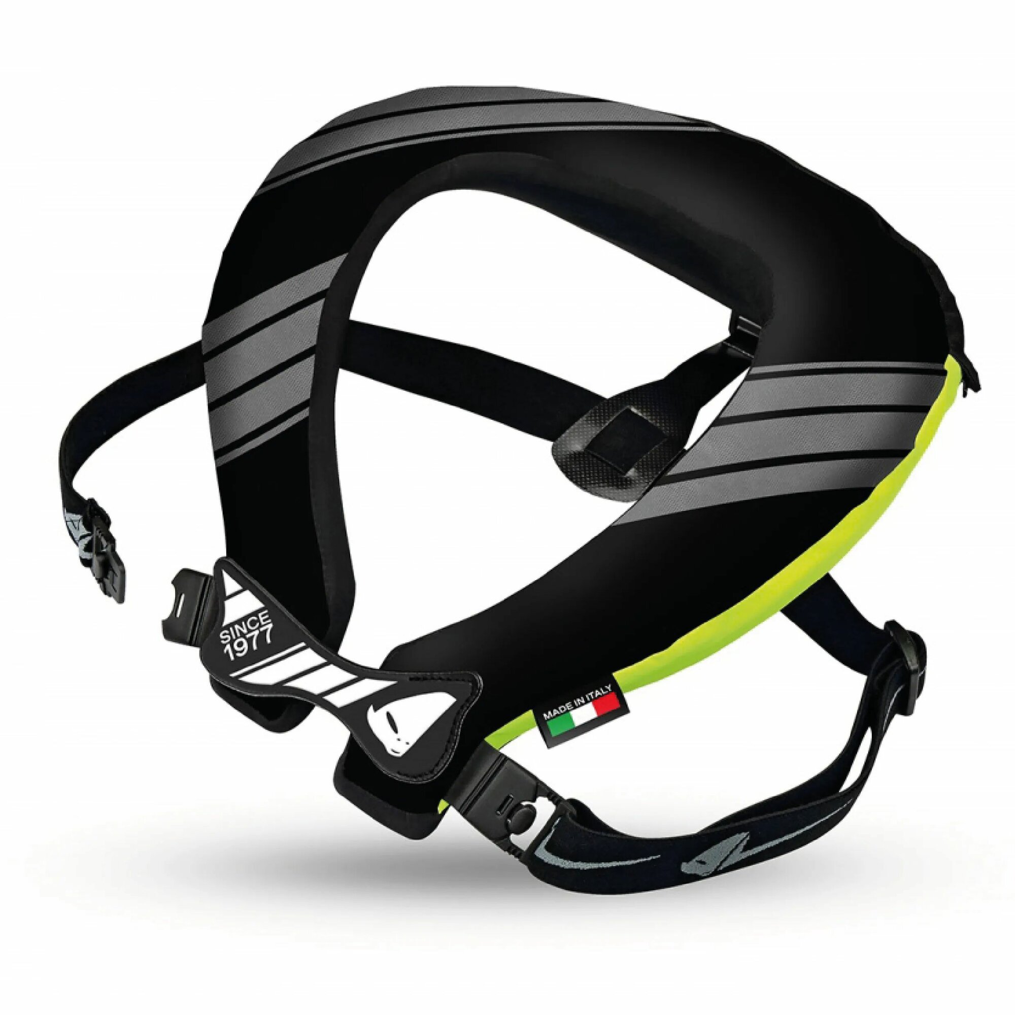 Защита шеи подростковая UFO BULLDOG, Black/Yellow Fluo, OS
