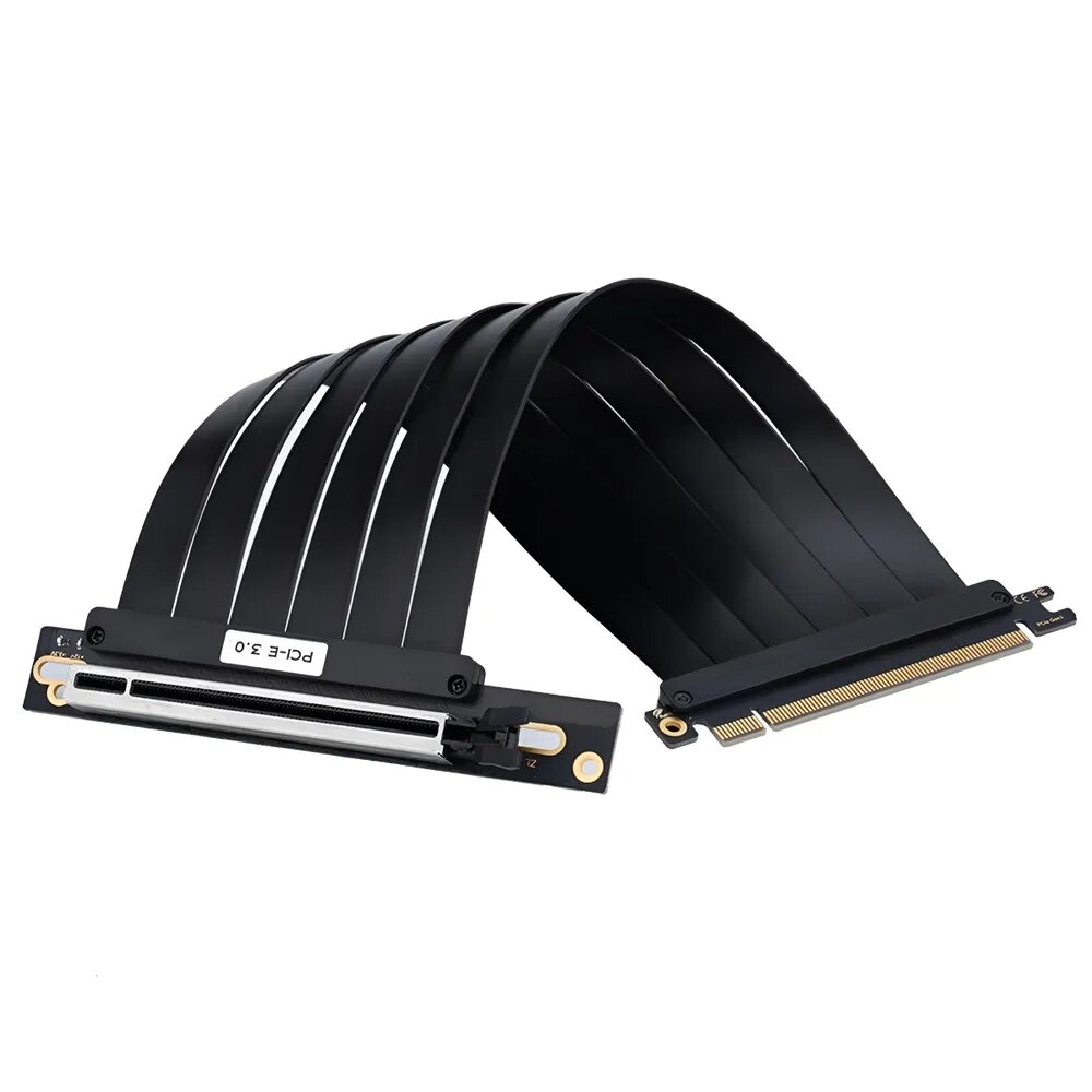 20-Сантиметровый Кабель-Райзер PCIE 3.0 X16 Для Видеокарт, Экранированный, Высок