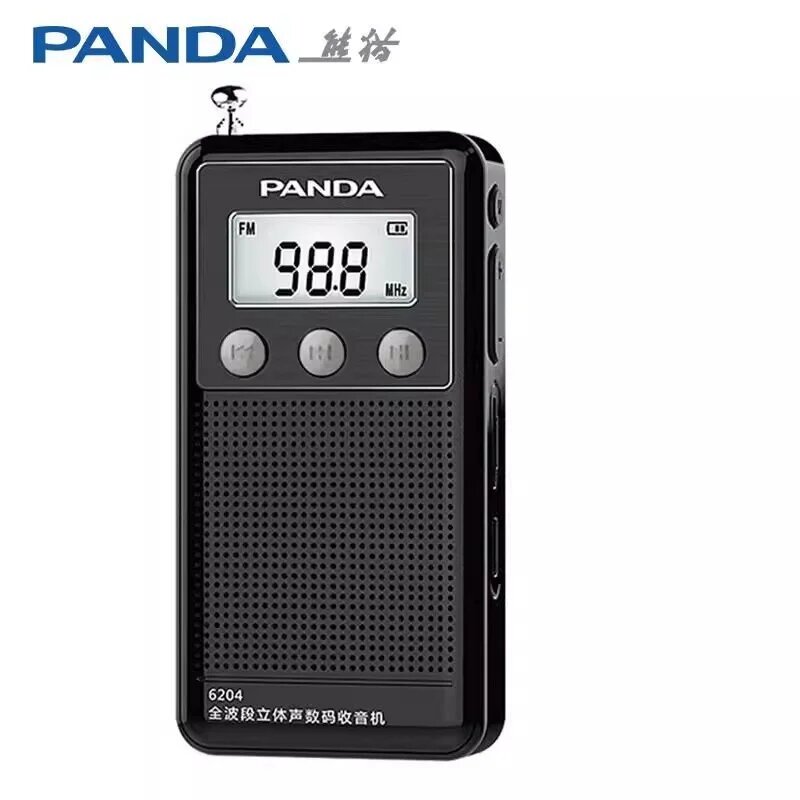 Радиоприемник Panda 6204 Black портативный