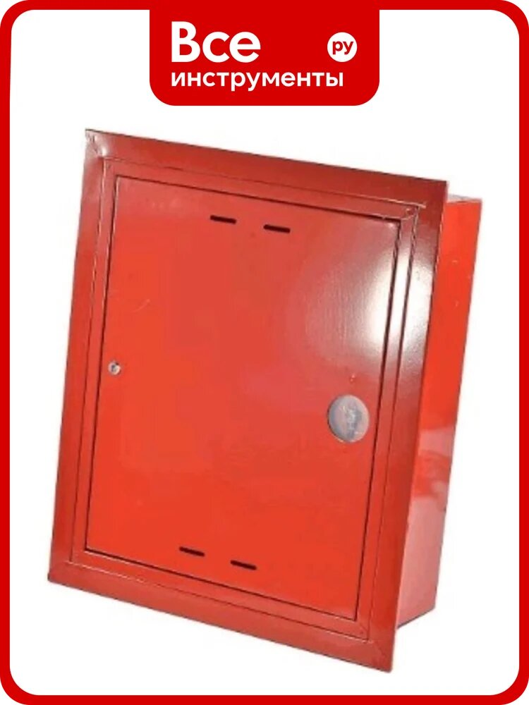 Шкаф пожарный Pegas pneumatic ШПК-310 ВЗК стандарт, встроенный, красный, открытый тип для рукава