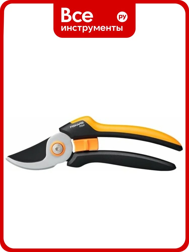 Плоскостной секатор Fiskars Solid P341 1057164 для комфортного удержания