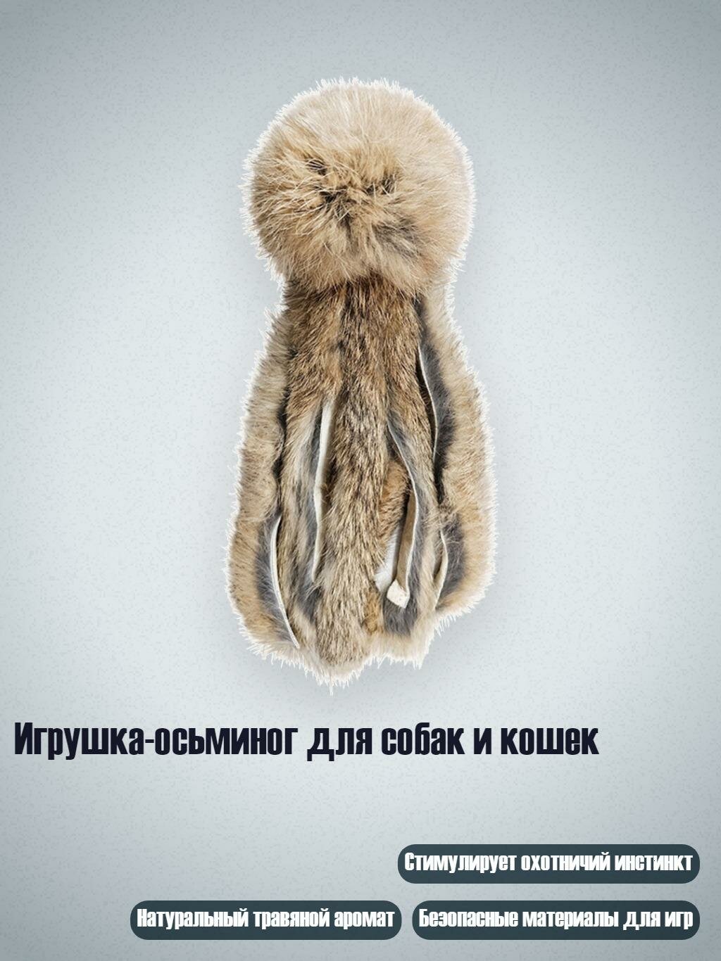 Игрушка-осьминог для собак и кошек, 1P